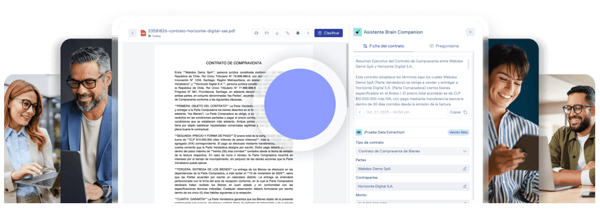 Webdox: Software de gestión de contratos con IA nativa en México