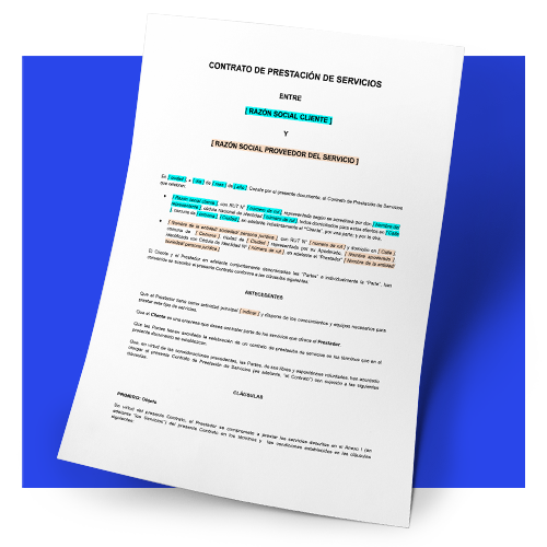 ¿Qué es un Contrato de Prestación de Servicios Profesionales? [+ Modelo ...