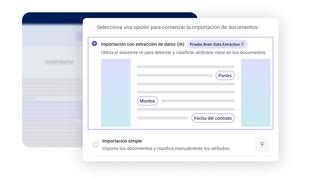 Webdox Data Extraction: Extrae datos clave de tus contratos con IA
