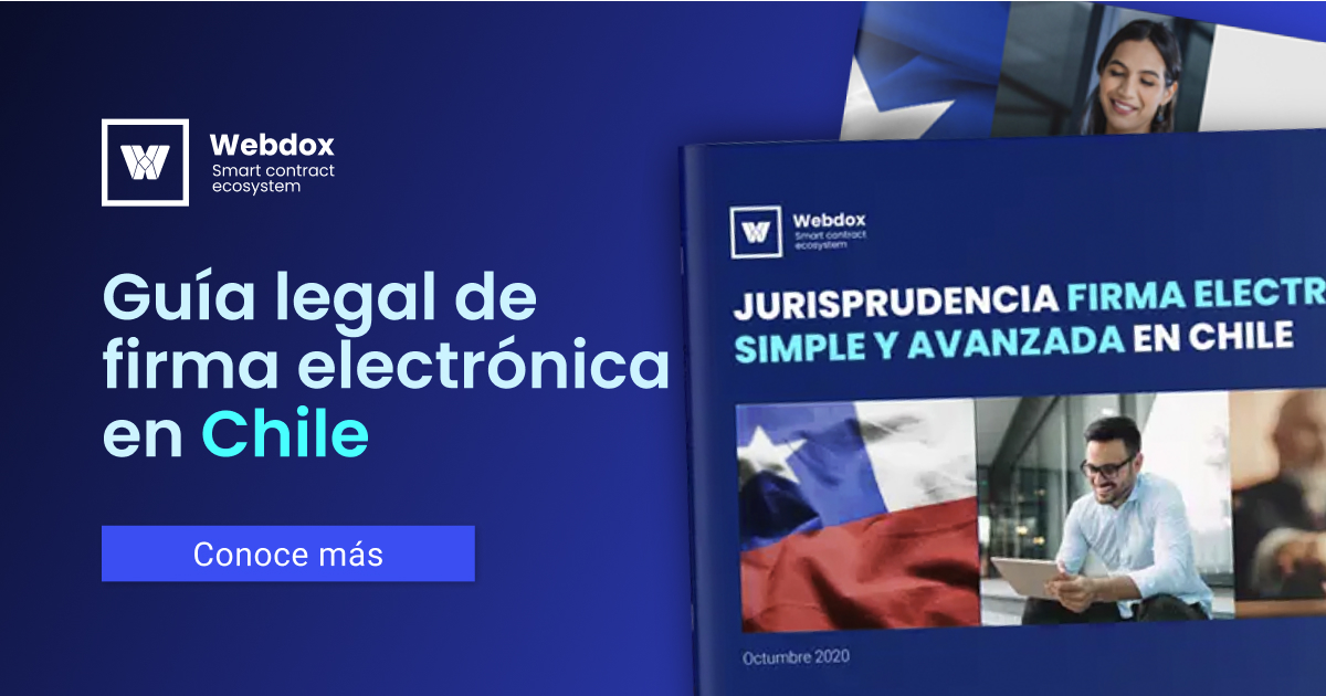 Guía definitiva de la firma electrónica en Chile 2023 | Webdox