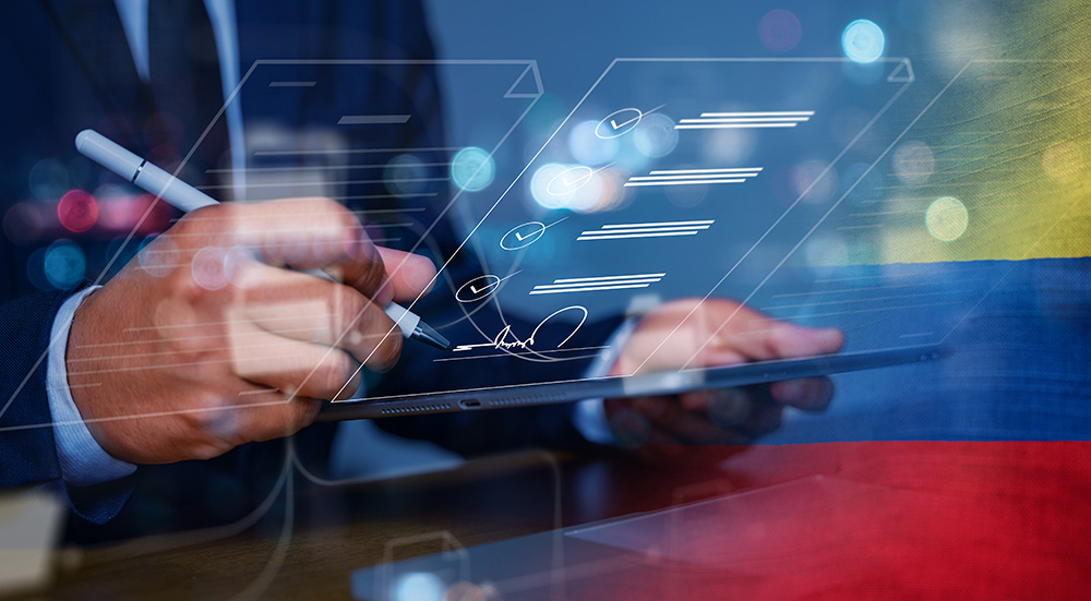 Firma digital y firma electrónica en Colombia | Webdox