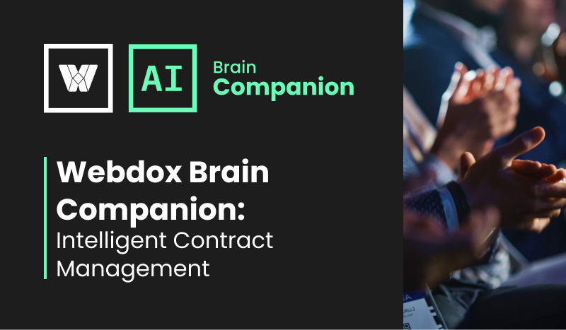 Webdox IA Brain Companion: Intelligent contract management