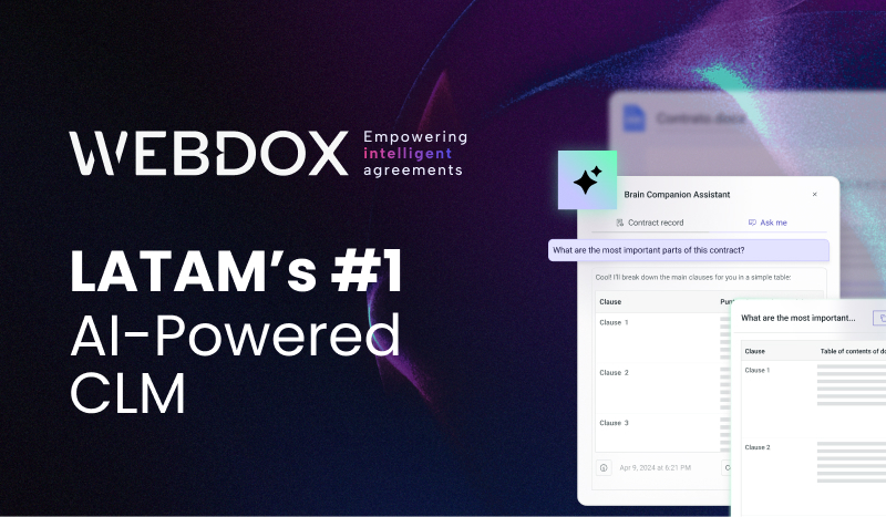 LATAM’s #1 AI-Powered CLM | Webdox